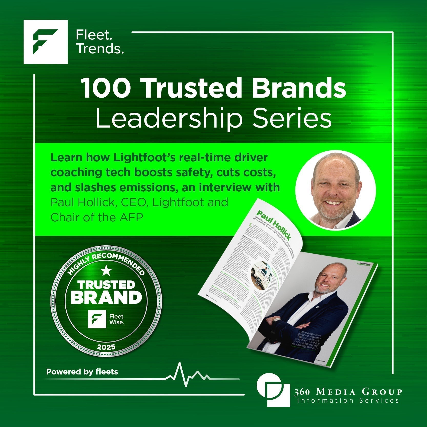 Trusted Brands. Trusted Voices: Paul Hollick on Smarter, Greener Fleet – FleetWise